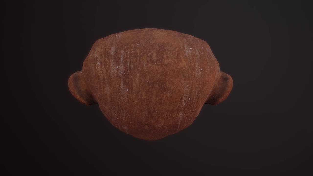 Walking Bread Head Study | 3D Sculpted Mask Animation Test #cannes # ...