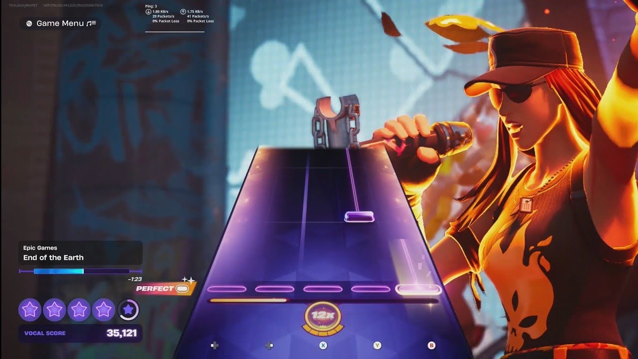 Fortnite Festival End Of The Earth Vocals Expert Difficulty Aspen Skin ...