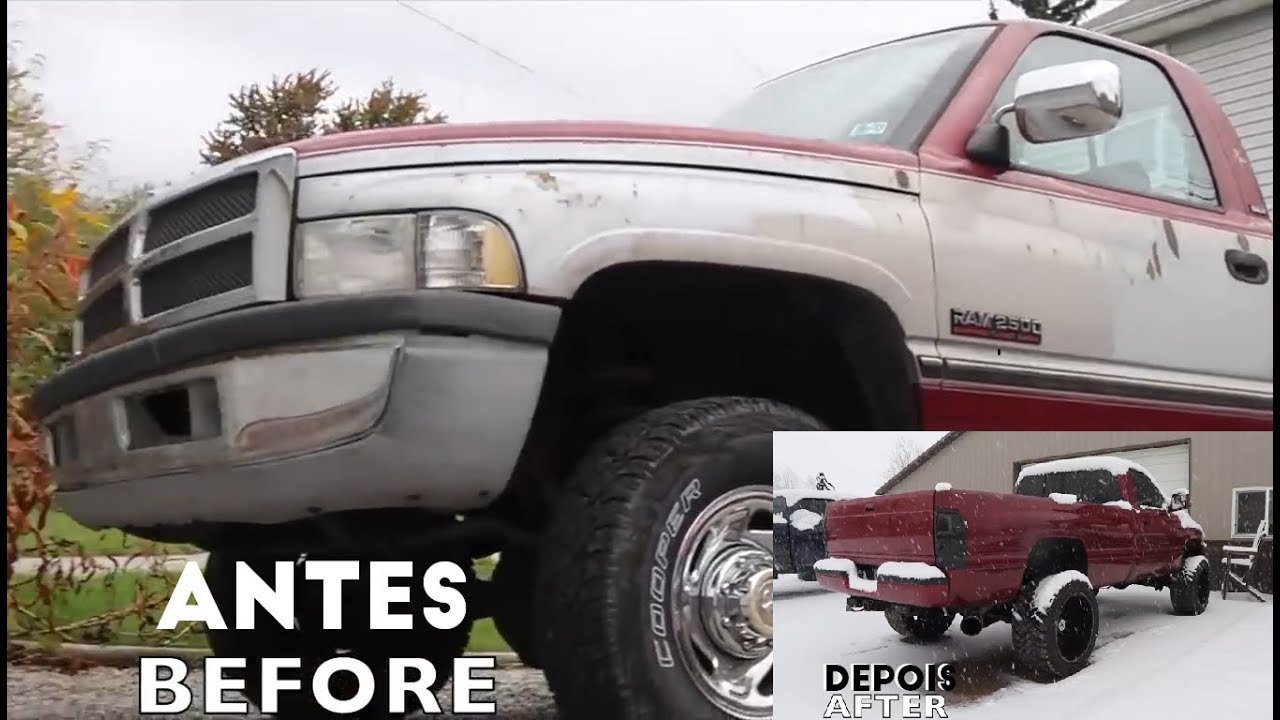 restauração caminhonete dodge ram 2500 reformada,modificada e ...