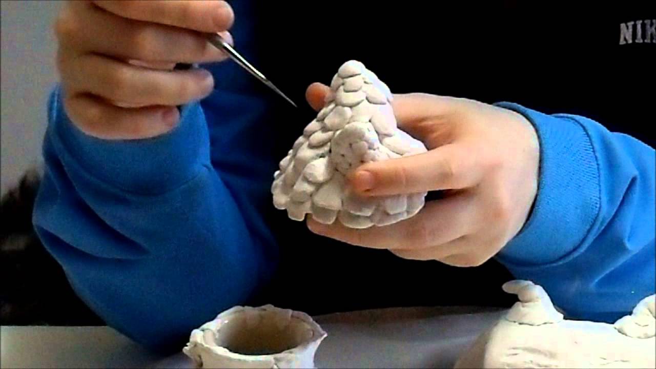 Paper Clay Models - YouTube