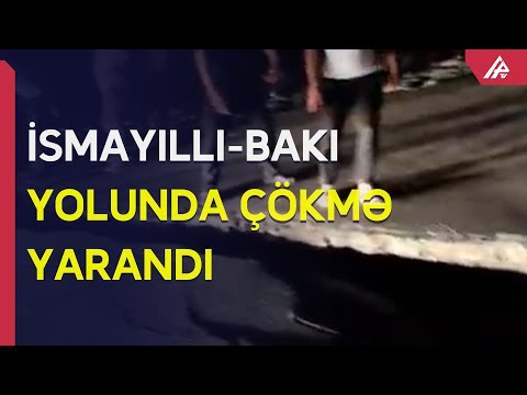 İsmayıllı-Şamaxı yolunda maşınlar yolda qaldı – APA TV