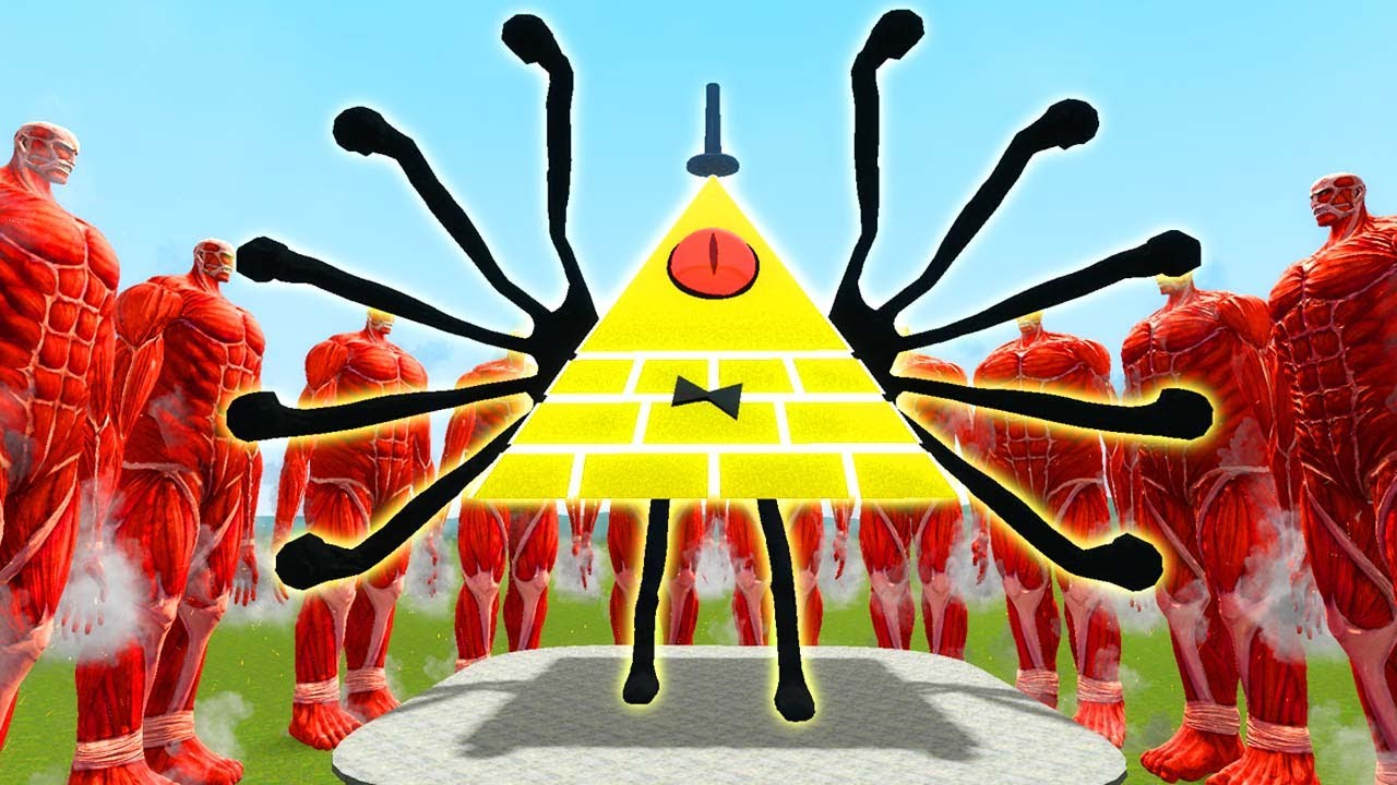 FINAL BILL CIPHER VS TITAN COLOSSAL! | In Garry's Mod - YouTube