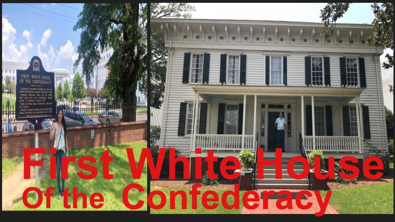 Visiting First White House of the Confederacy/Montgomery Alabama - YouTube