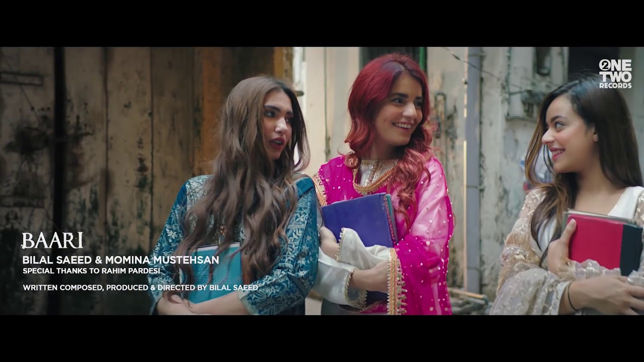 Baari Song HD 1080p by Bilal Saeed & Momina Mustehsan - YouTube