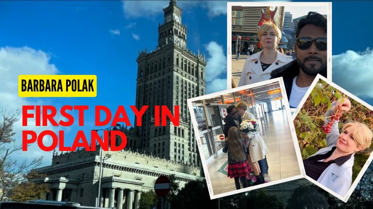 Jharkhand Boy Day 1 Poland Life 🥰 I Mallik Vlogs I Barbara Polak - YouTube