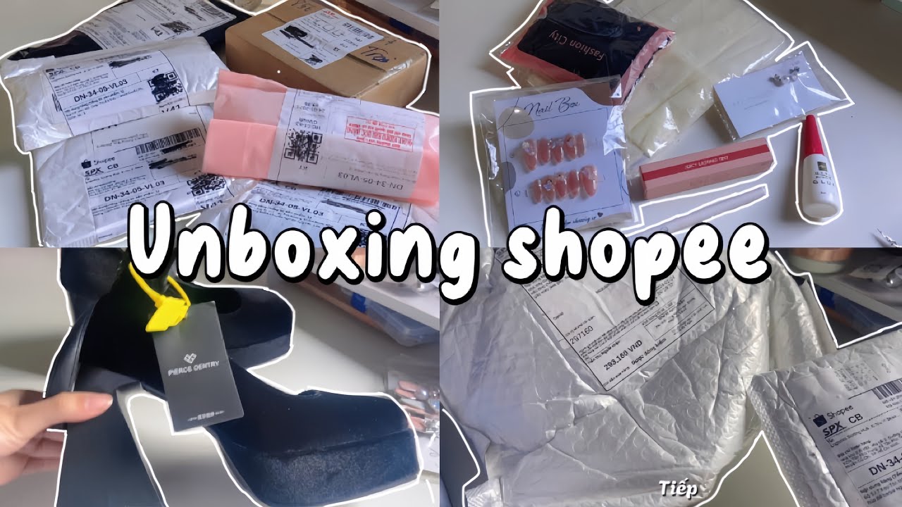 [UNBOXING SHOPEE] Unbox những đơn hàng xinh xẻo cùng mình💕 // Sale ...