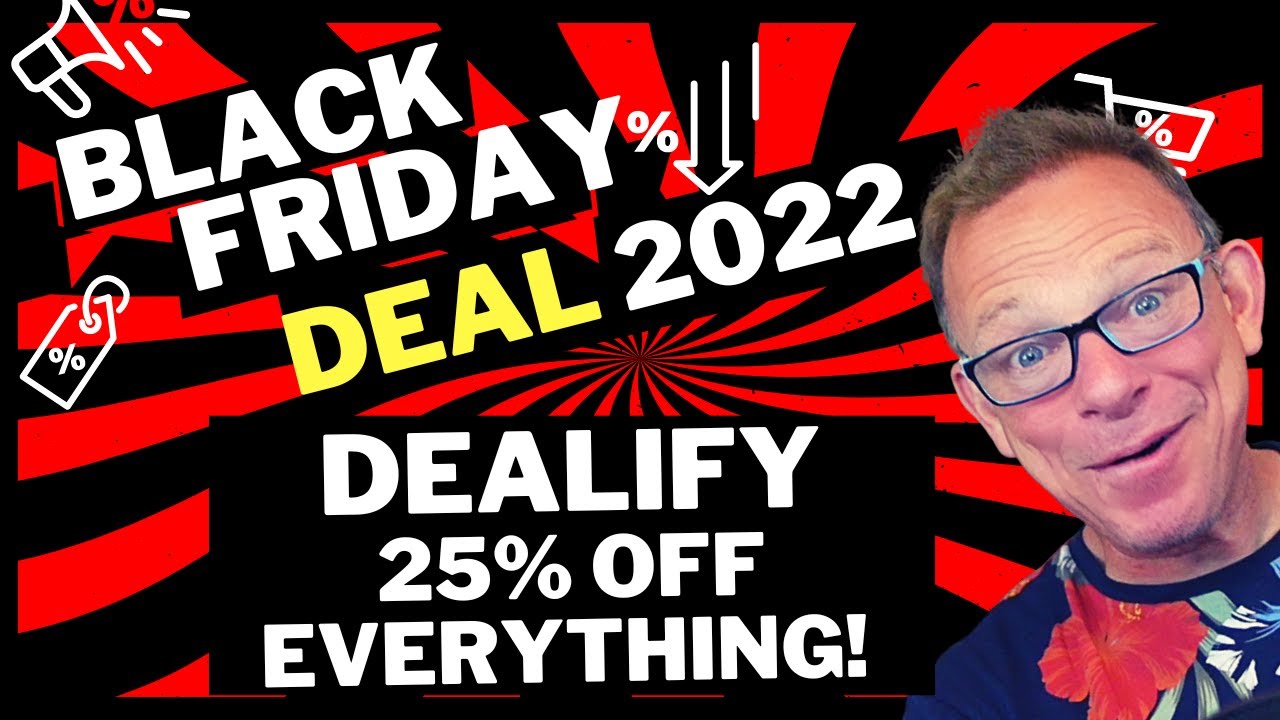Dealify Black Friday: Extra 25% off ALL Lifetime Software Deals - YouTube