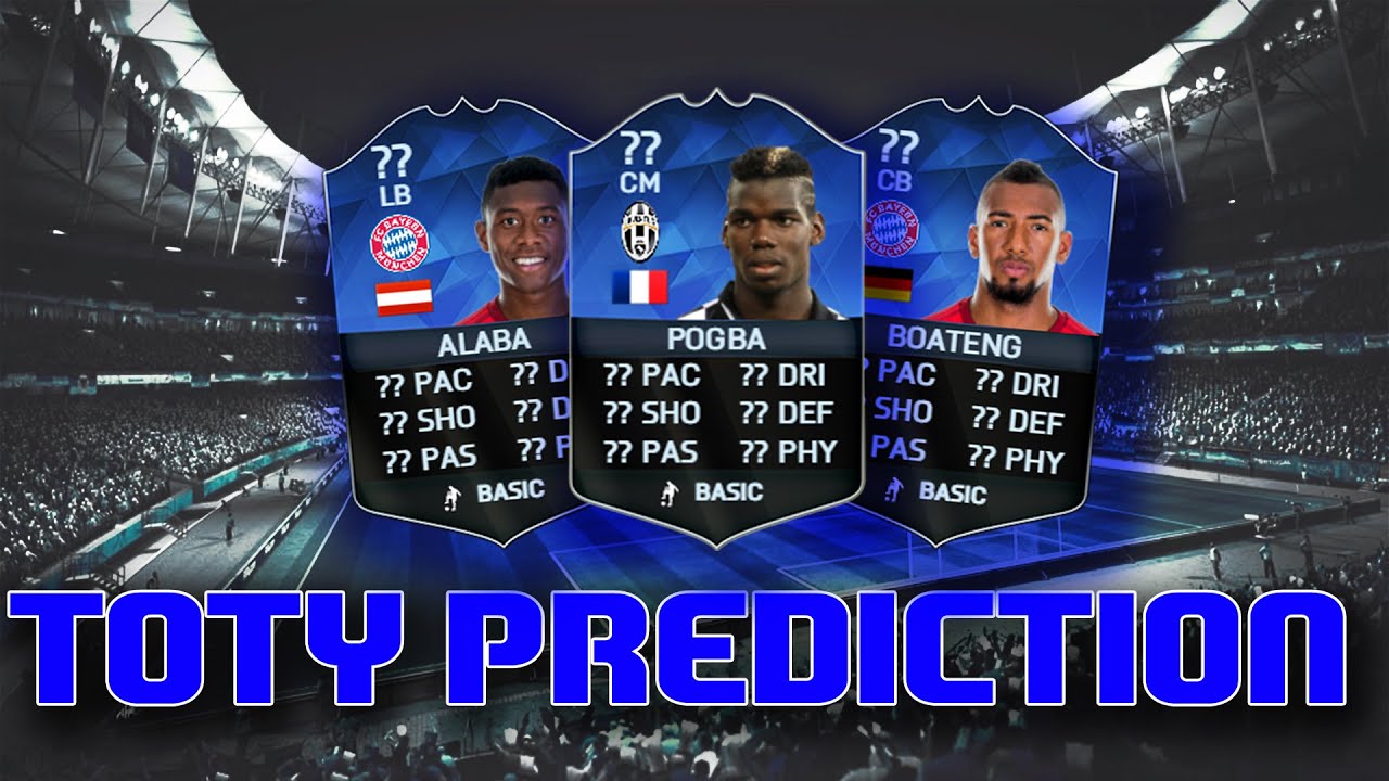 TOTY PREDICTION! - ft. Pogba, Alaba & Boateng - YouTube