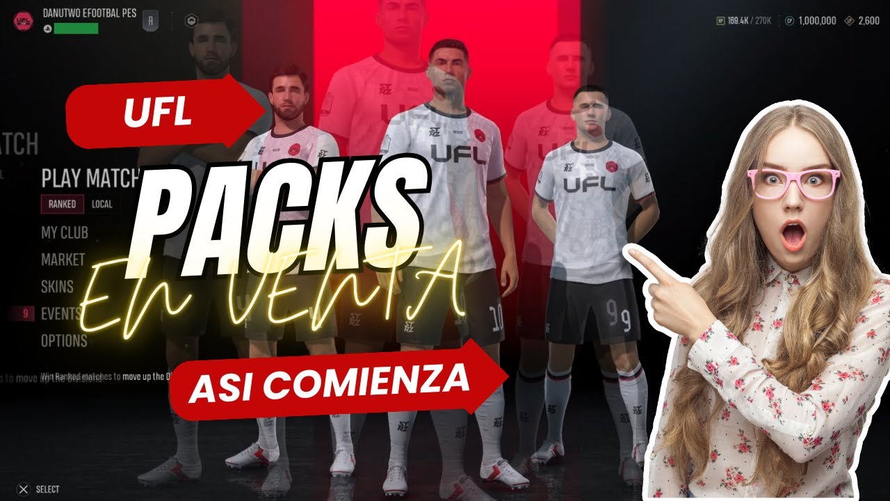 UFL - PACKS ADICIONALES EN EL LANZAMIENTO CONFIRMADOS - UFLGAME #uflgame #ufl #ufl2024 - YouTube