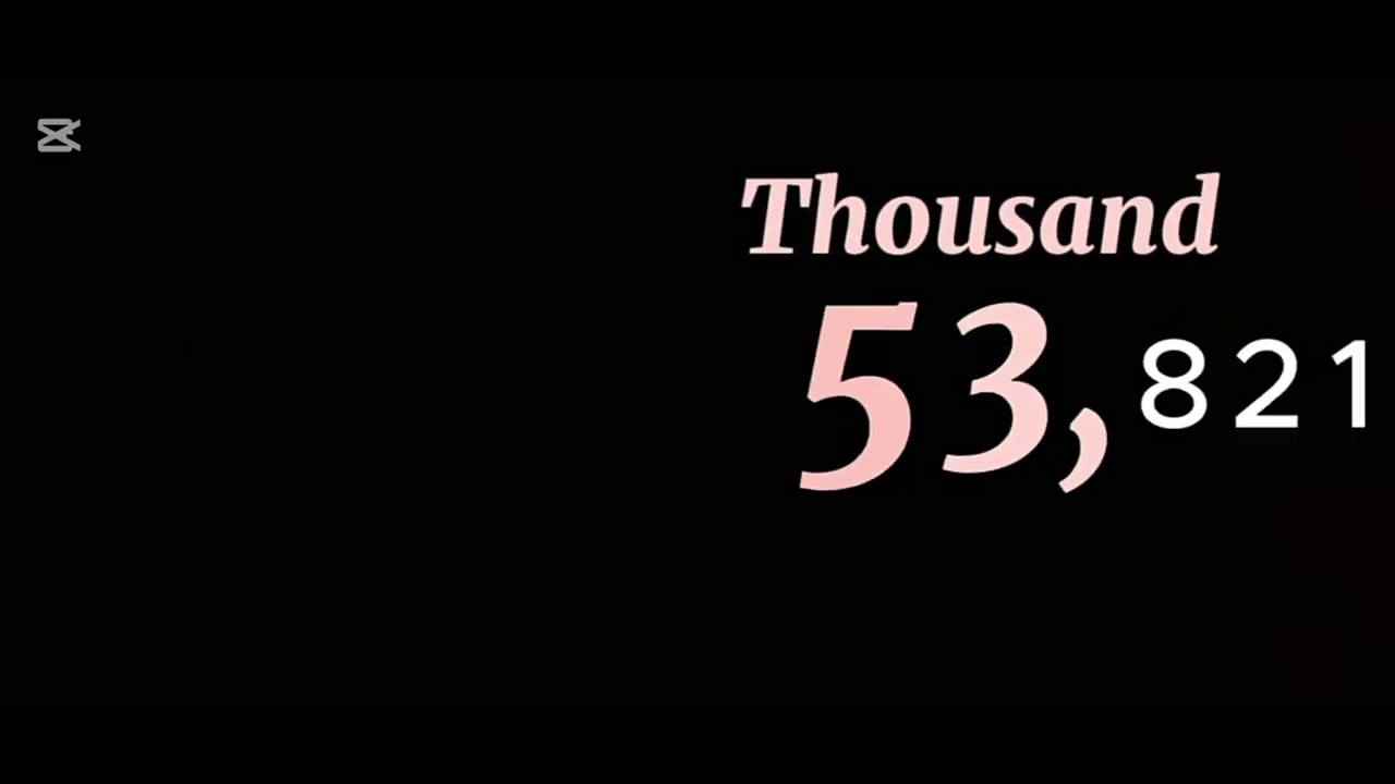 Numbers 0 to 1 Decillion with sounds 1/10 By @roadtocentillion-q2e4 ...