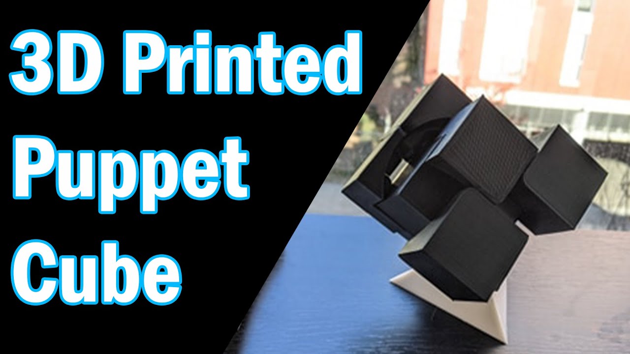 3D Printed MoYu Puppet Cube (I) | DIY! - YouTube