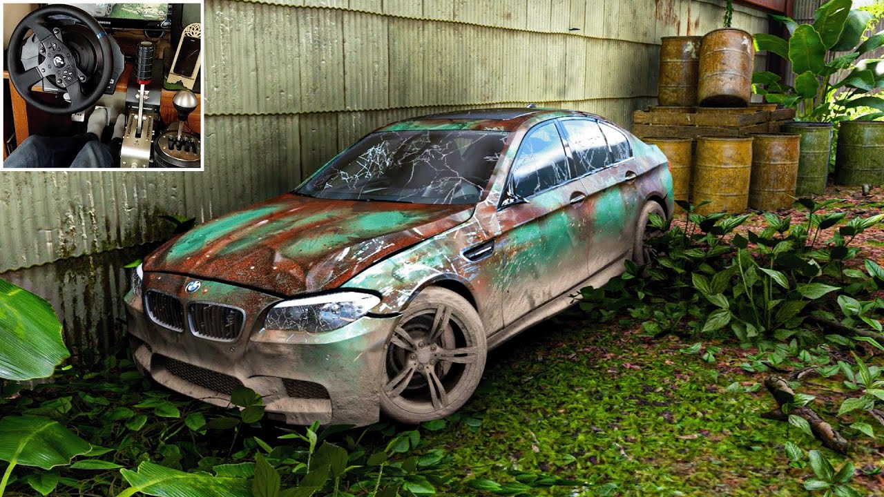 Rebuilding BMW F10 M5 (830HP) - Forza Horizon 5 | Thrustmaster T300RS ...