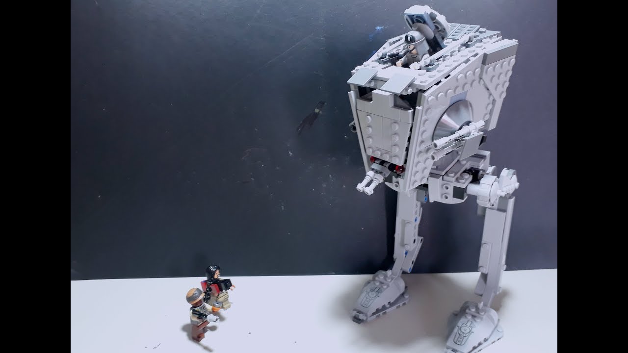 LEGO STAR WARS : ROGUE ONE - 75153 AT ST SET REVIEW (AT-AT size ...