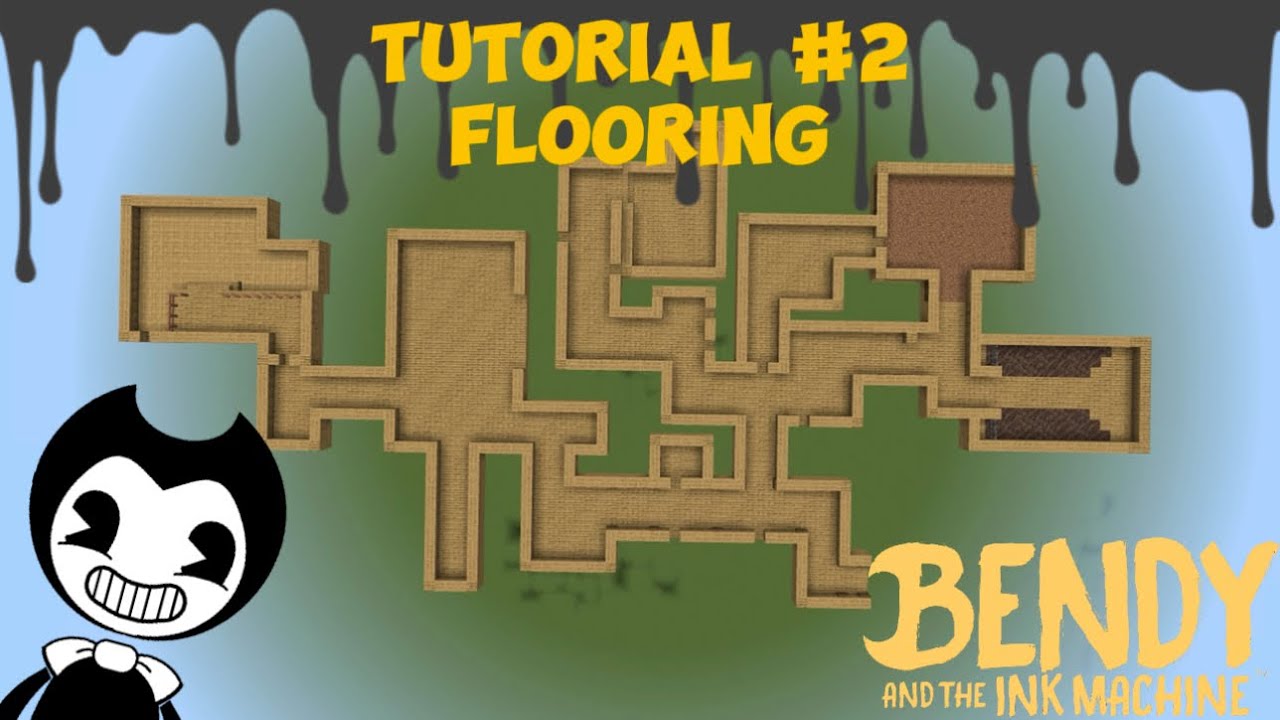 How To Build Bendy And The Ink Machine (Ch.1) in Minecraft! | Part 2 ...