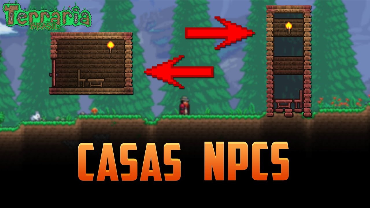 TIPOS DE CASAS DE NPCS - TERRARIA 1.4 [Dicas] - YouTube
