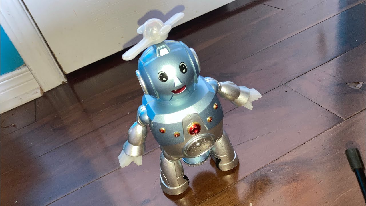 Battery Operated Step it robot - YouTube