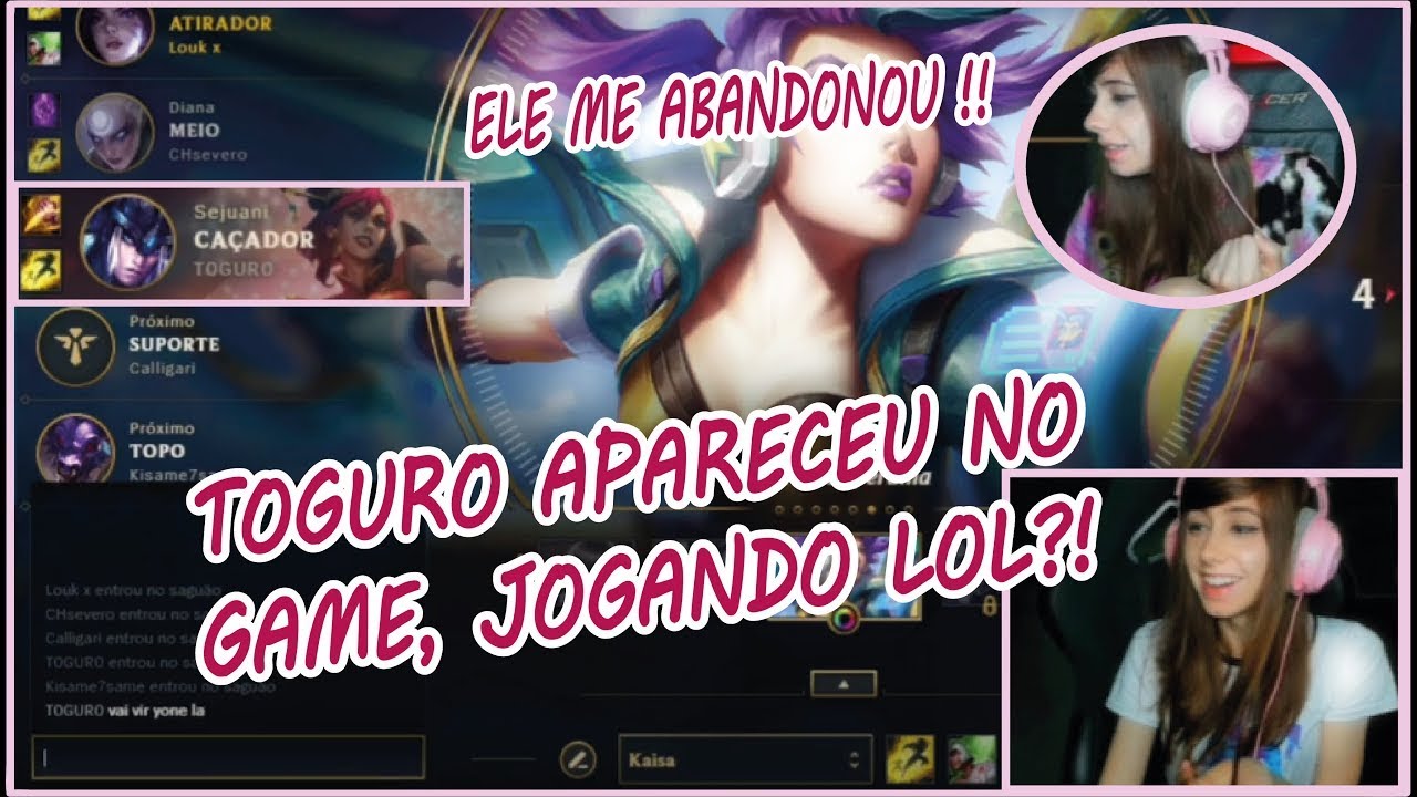 Sayuri Mattar encontrou o Toguro no LOL #3 - YouTube
