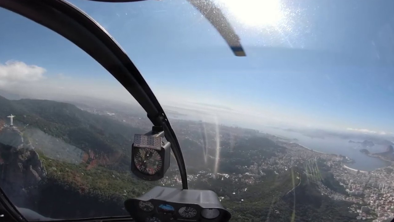 Helicopter Ride Over Christ the Redeemer - Rio de Janeiro - Brazil ...