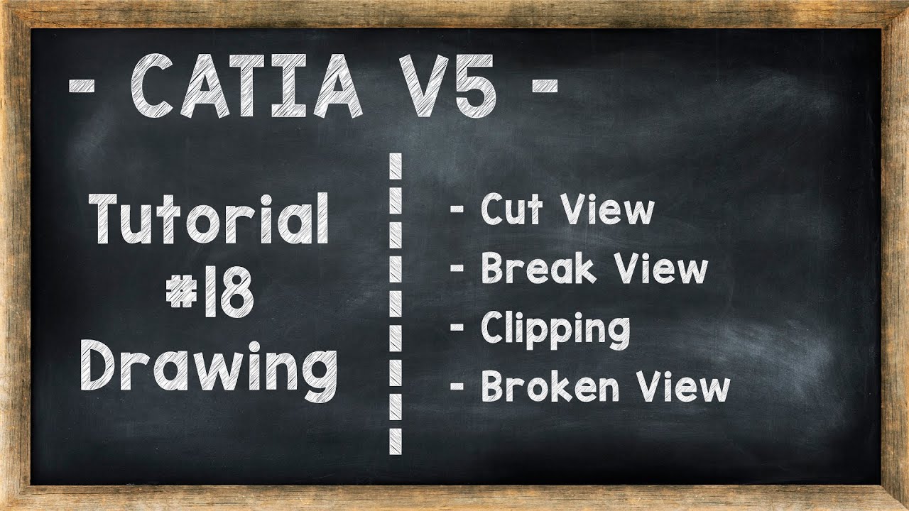TUTORIAL #18 CATIA V5 - Cut View, Break View, Clip l Bahasa Indonesia ...
