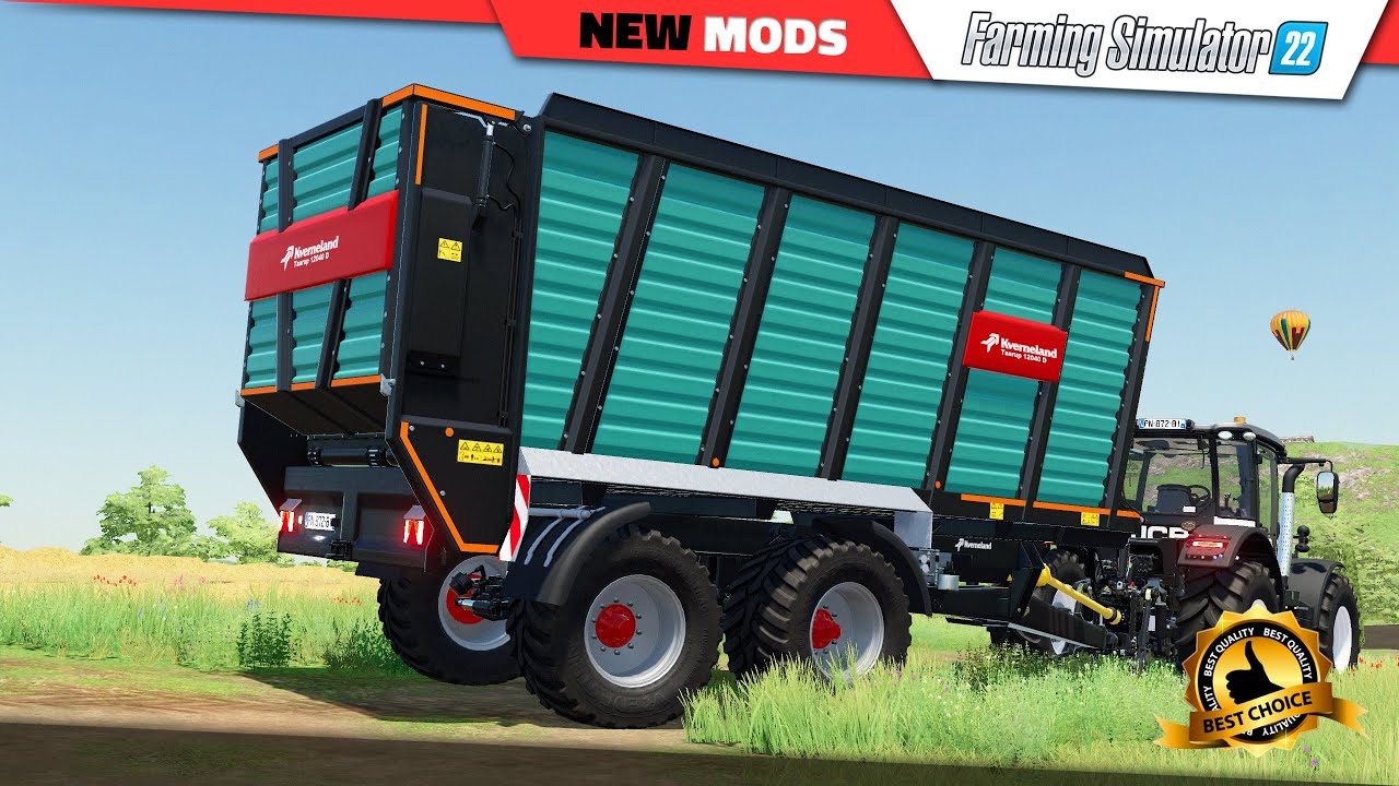 FS22 | Kverneland Taarup 12040D - Farming Simulator 22 Mods Review (2K ...