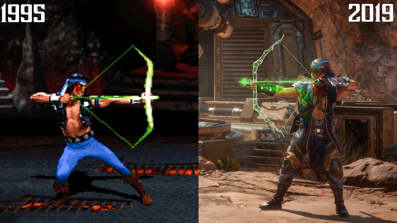 Nightwolf "Spirit Arrow" Evolution - Mortal Kombat 3-11 (1995-2019) 4K ...