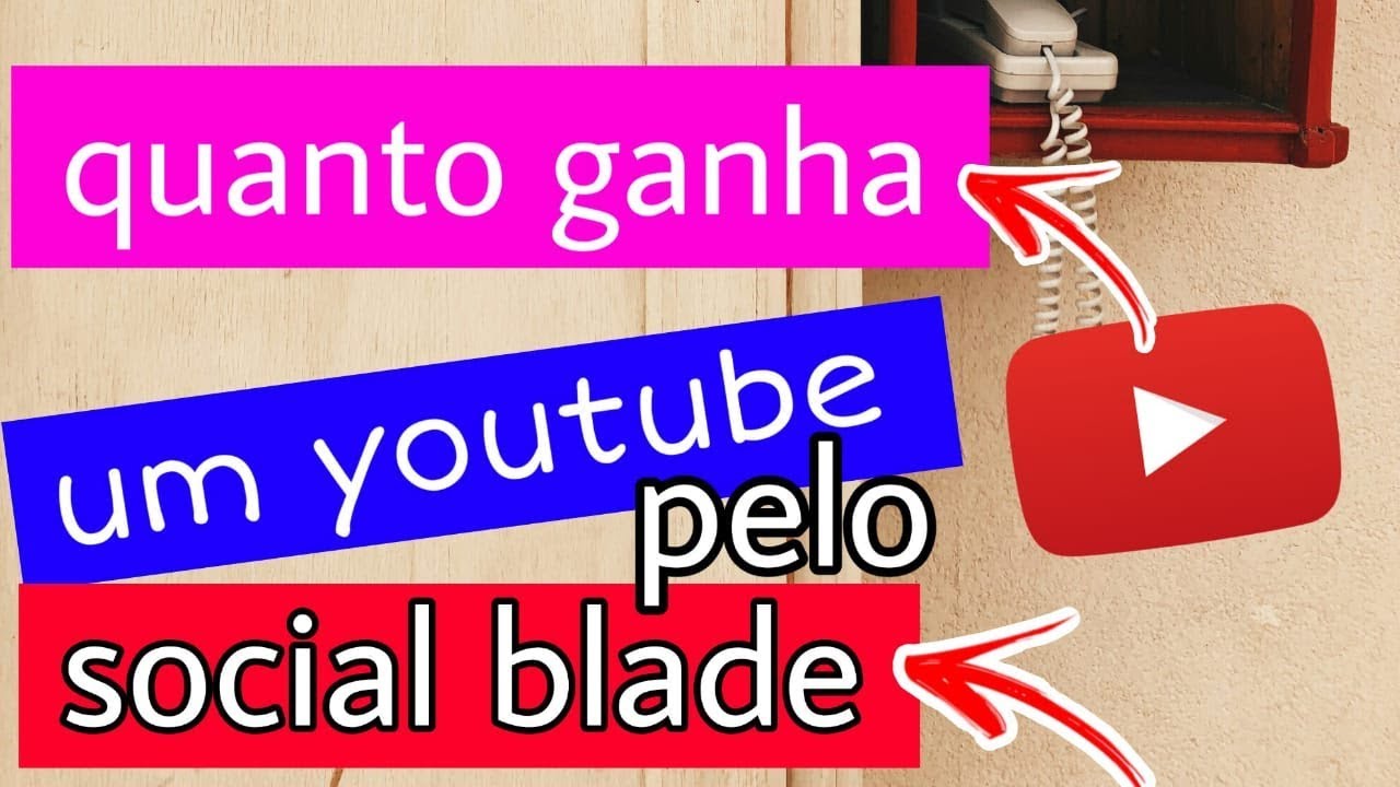 Como Usar o SOCIALBLADE (Site). - YouTube