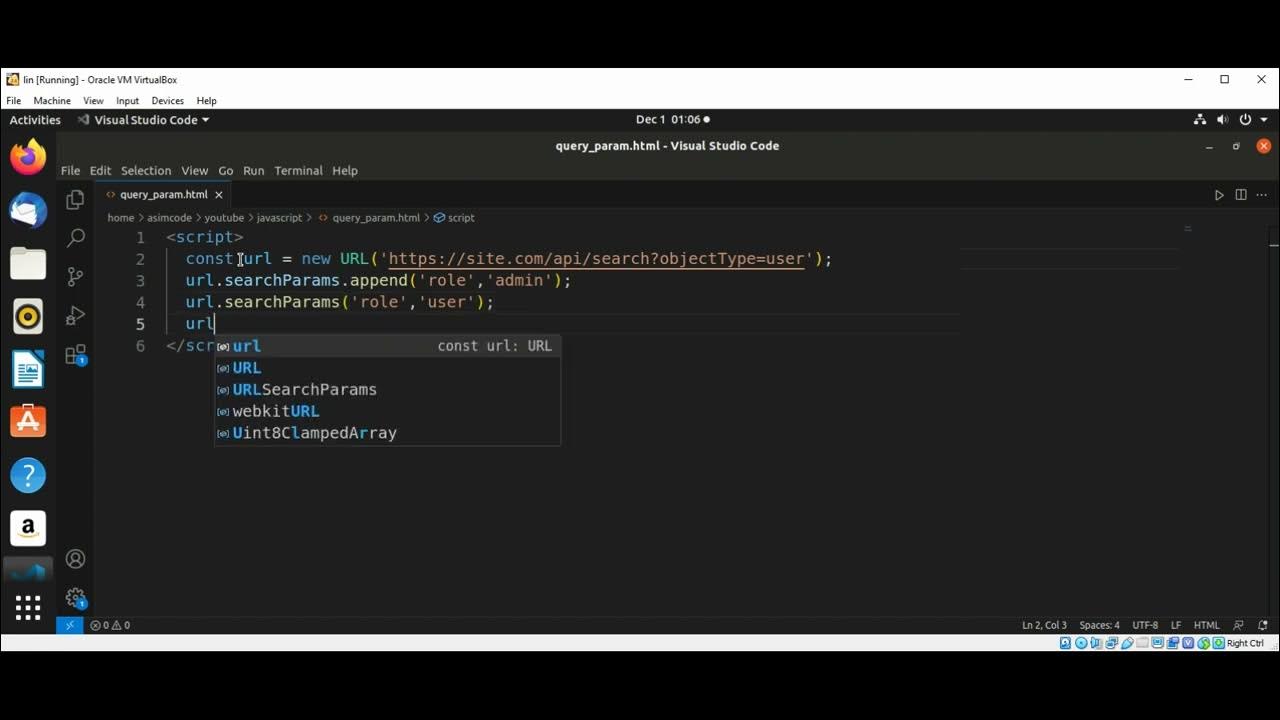 How to add query parameters to a URL - YouTube