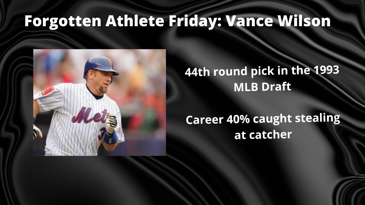 Forgotten Athlete Friday #119: Vance Wilson - YouTube
