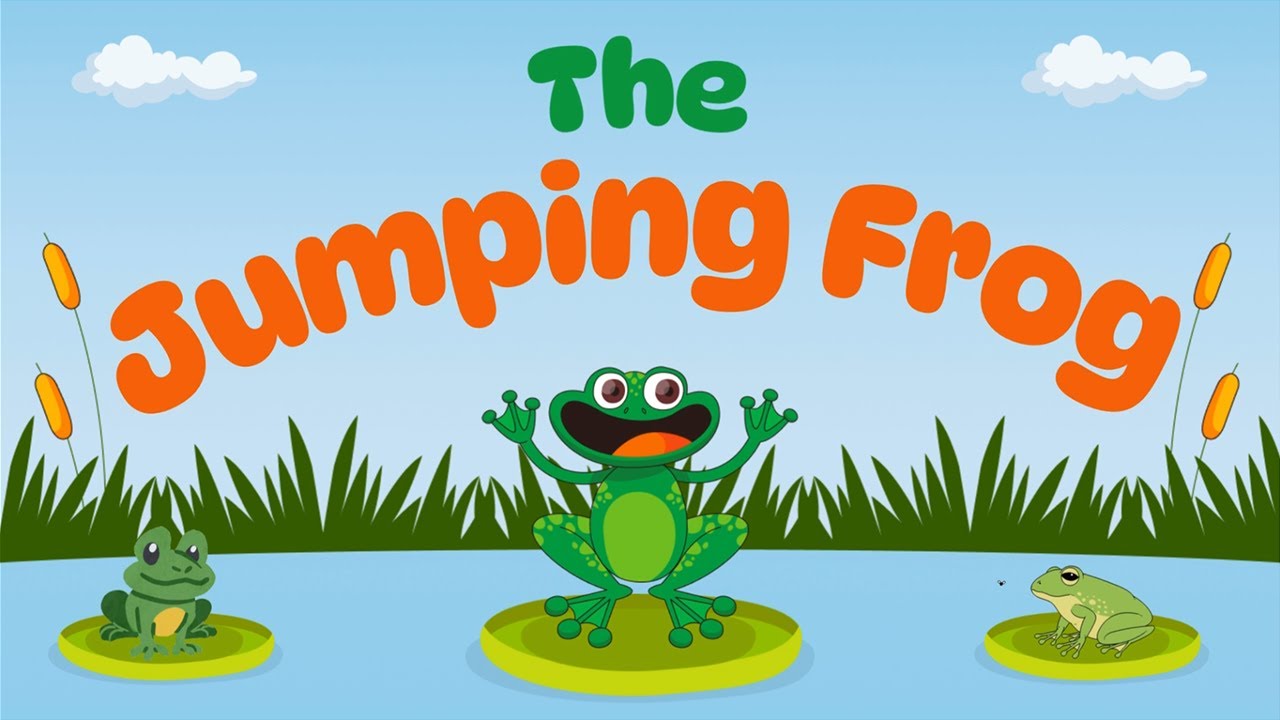 The Jumping Frog | Learning Poem | Bedtime Story | Fun Frog Song for ...