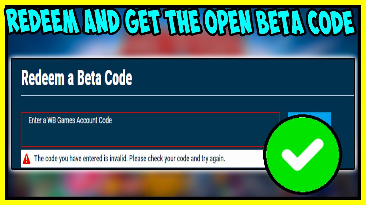 MULTIVERSUS HOW TO GET, REDEEM AND FIX THE OPEN BETA CODE - YouTube
