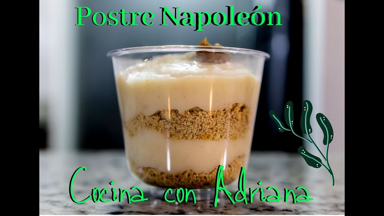 Como preparar un delicioso y refrescante Postre Napoleón - YouTube
