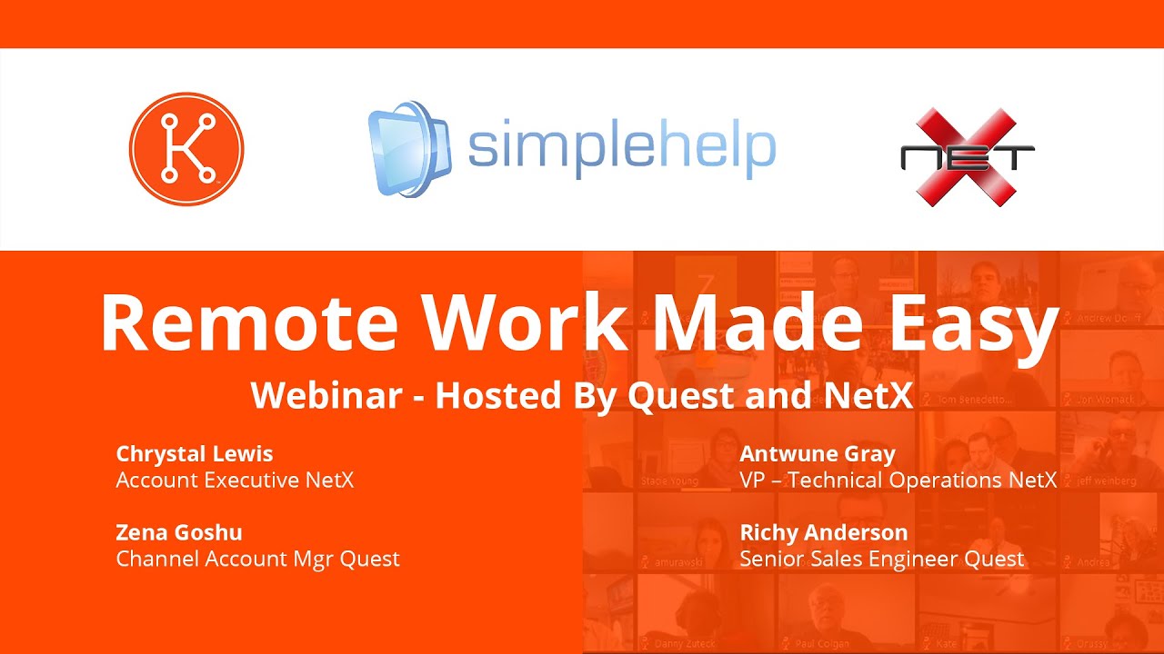 Remote Support Made Easy - KACE SimpleHelp Webinar June 30th - YouTube
