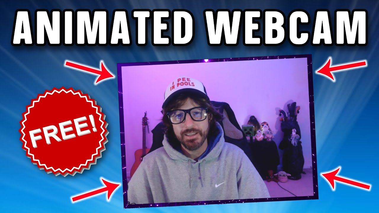 How To Make FREE Animated Webcam Overlays - OBS, Streamlabs, Meld (2026 ...