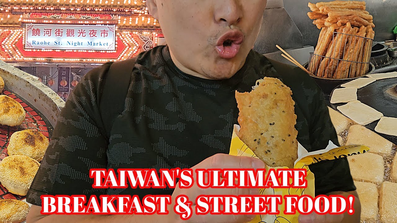 Taiwan’s Ultimate Breakfast & Street Food Tour 🍜🇹🇼 - YouTube