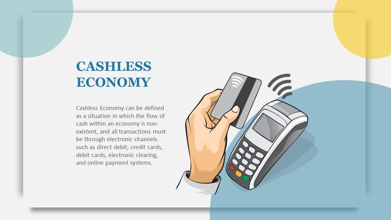 Cashless Economy Animated PowerPoint Template - YouTube