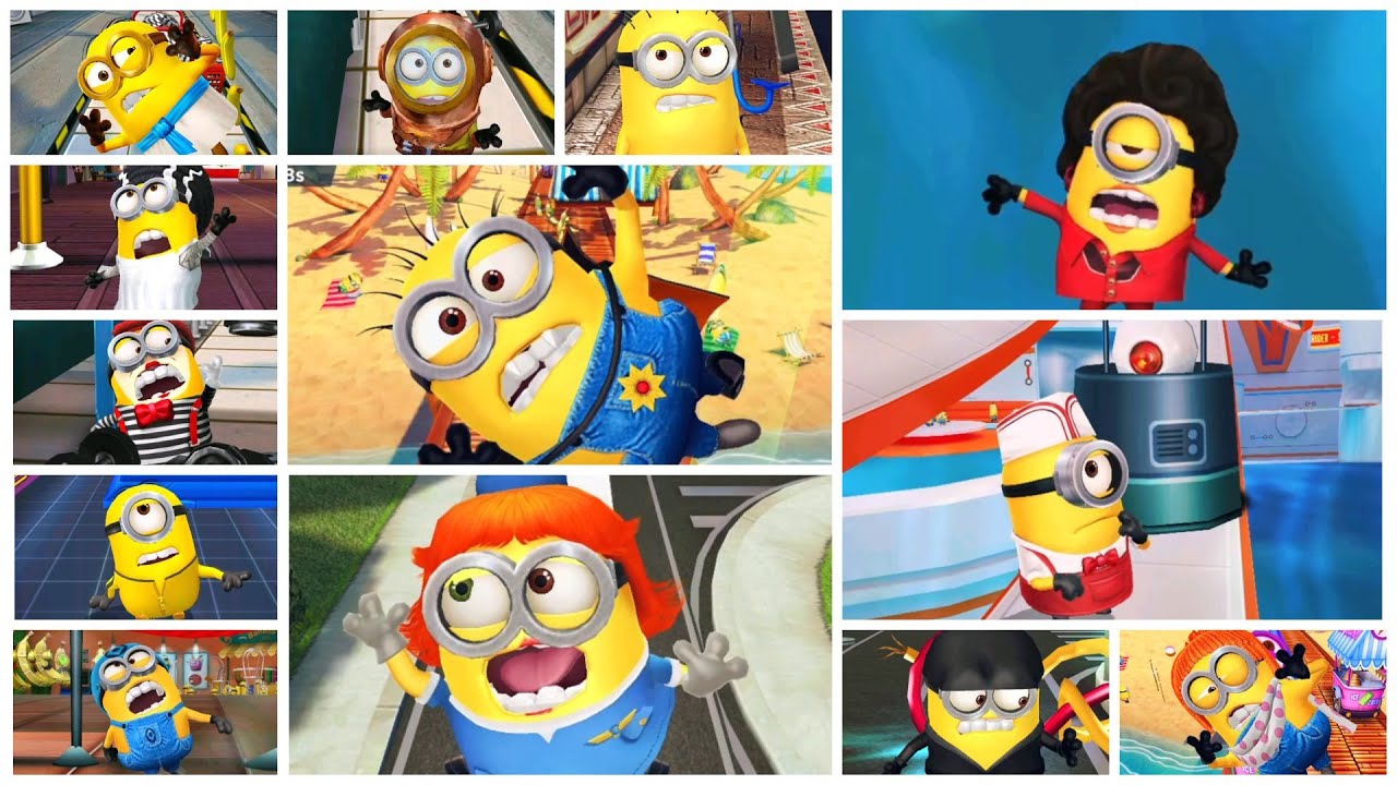 Minion Rush 100 Funny and Epic Moments and Fails - YouTube