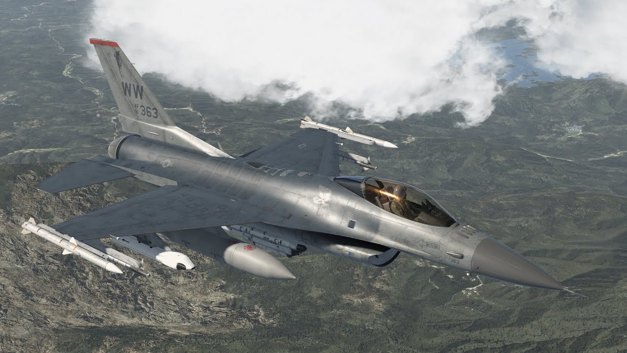 F-16 Day Operation - OCA Strike at an enemy Airbase - Falcon BMS - YouTube