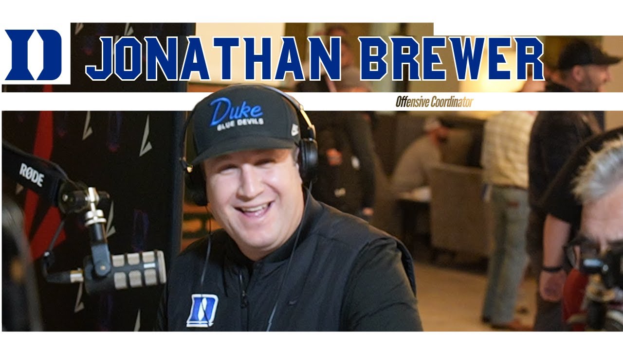 Ep #87 | Duke Blue Devil Offensive Coordinator & Rogers Native Jonathan Brewer - YouTube