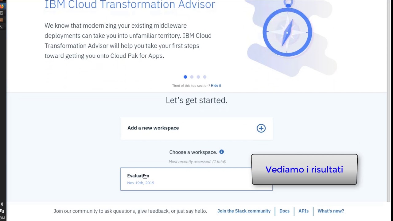 IBM Cloud Pak for Applications IBM Cloud Transformation Advisor - YouTube