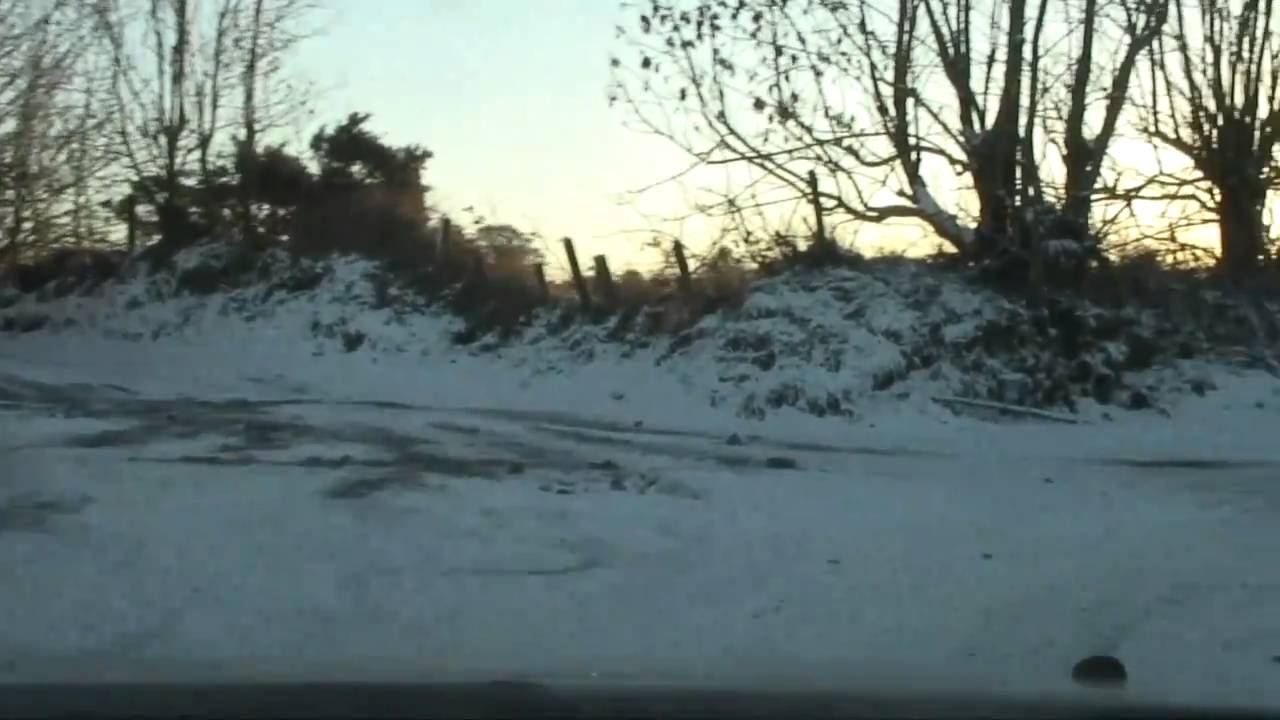 Irish countryside under snow 2010 - YouTube