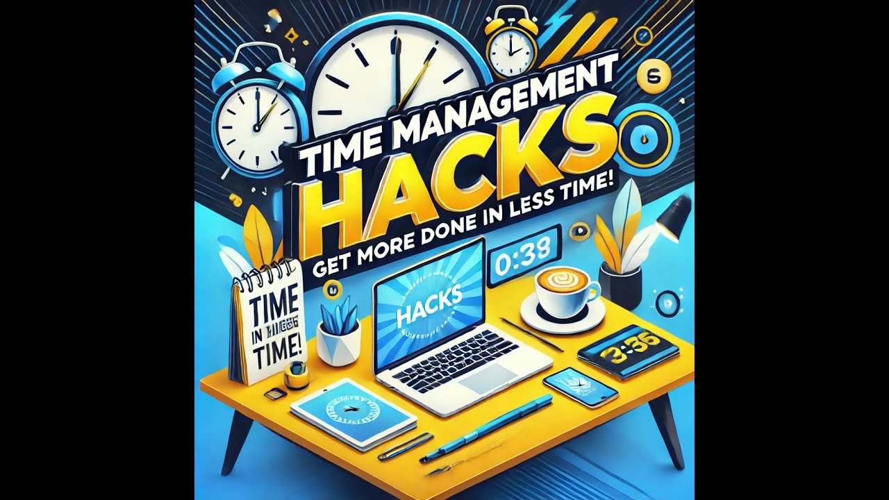 Time Management Hacks How to Get More Done in Less Time - YouTube