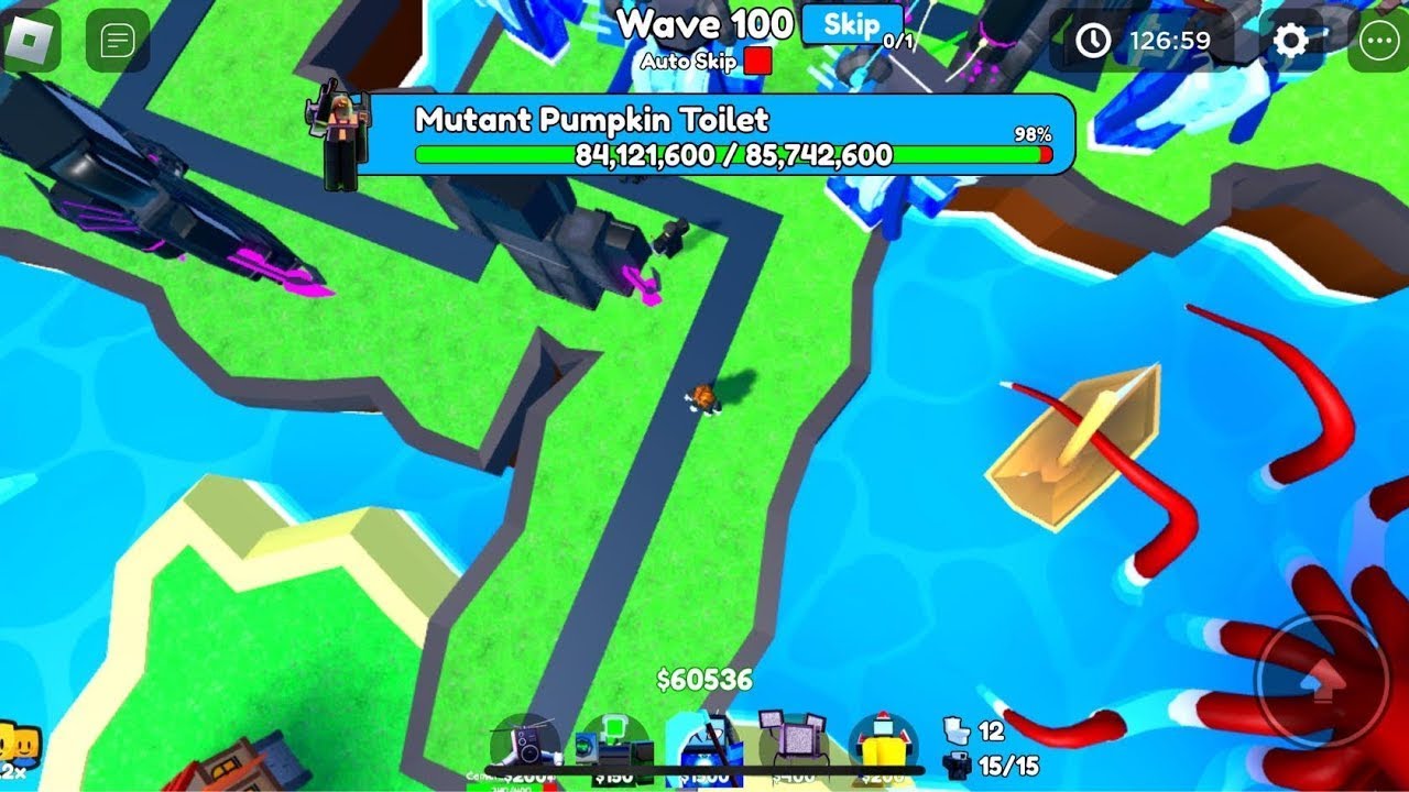 I MADE IT TO WAVE 100 IN TTD @ROBLOX - YouTube