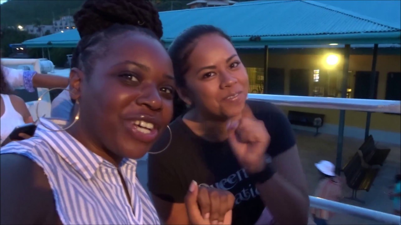 PARTYING IN ST. THOMAS PART 1|VLOG VACATION - YouTube