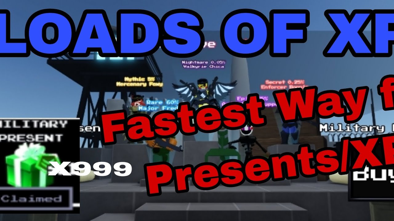 Fastest way how to get XP and Military Presents in FNTD #fntd - YouTube