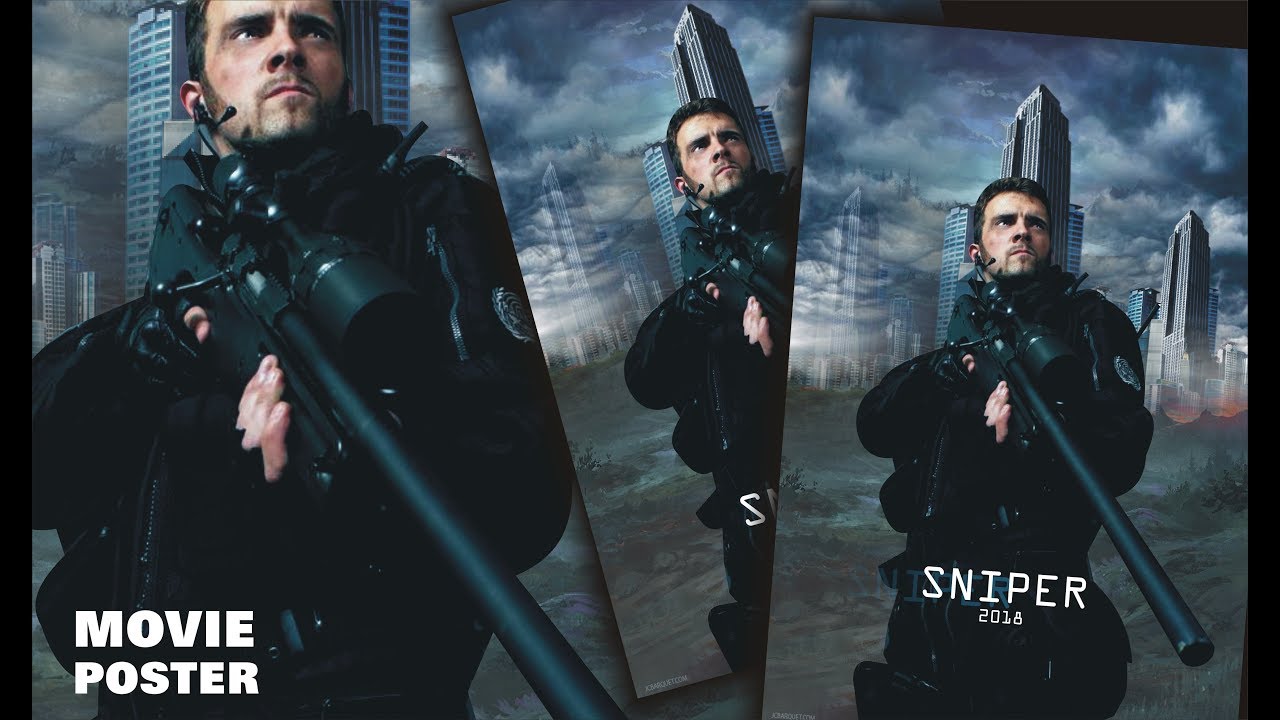 Create an Action Movie Poster Art in Coreldraw - YouTube