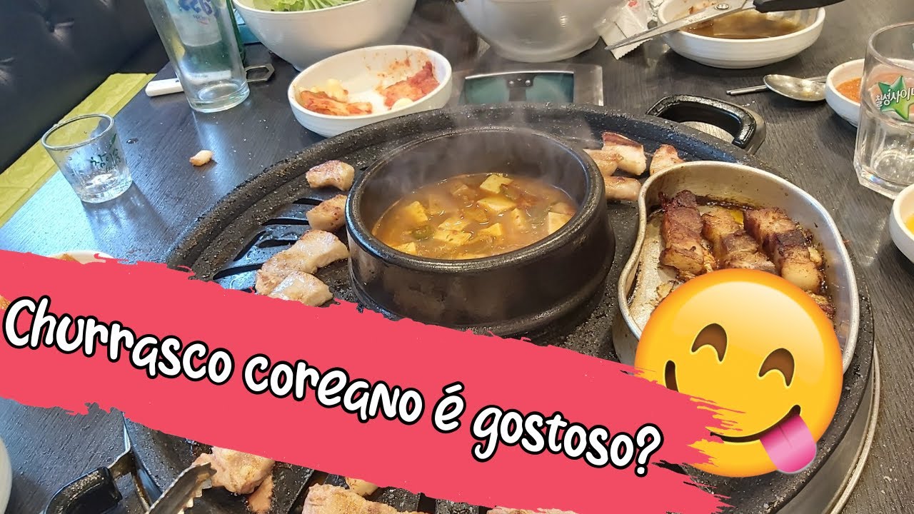 CHURRASCO COREANO? 🥩 Como são as churrascarias coreanas? - YouTube