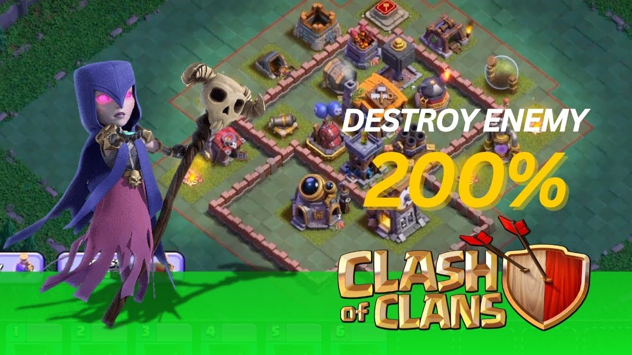 Enemy Base Destroyed 200% | Clash of Clans | Games - YouTube