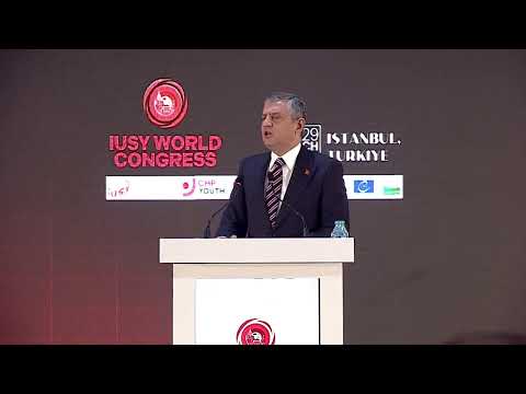 İstanbul’da Sosyalist Enternasyonal Gençlik Örgütü Dünya Kongresindeyiz.