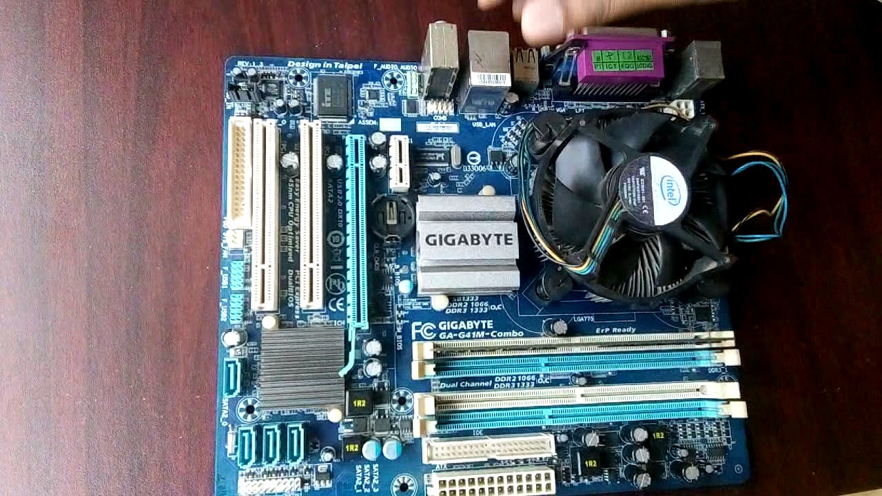 gigabyte Motherborad bios flash utility - YouTube