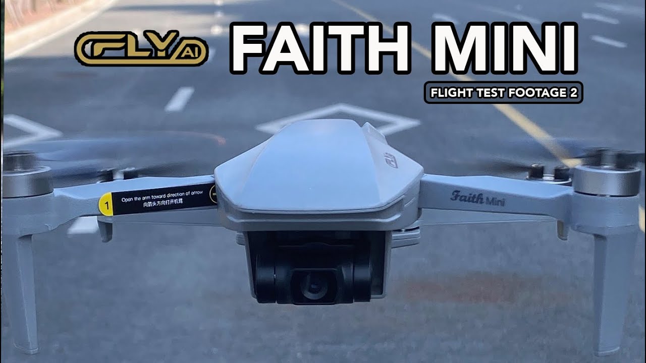 C-FLY FAITH MINI - Test Footage (Night) - YouTube